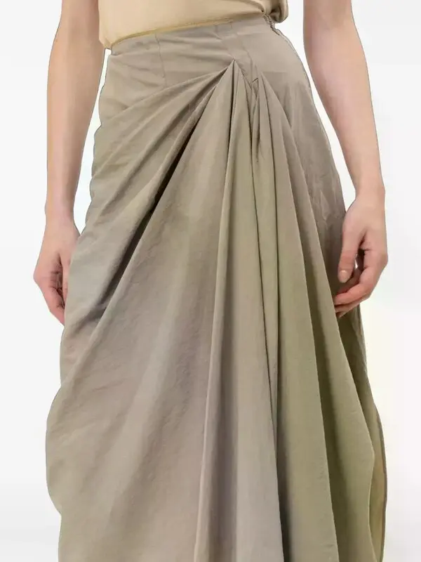 ENTIRE STUDIOS Fleur Asymmetrical Draped Skirt