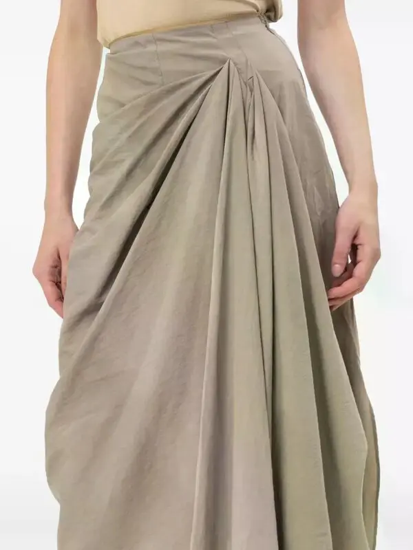 ENTIRE STUDIOS Fleur Asymmetrical Draped Skirt