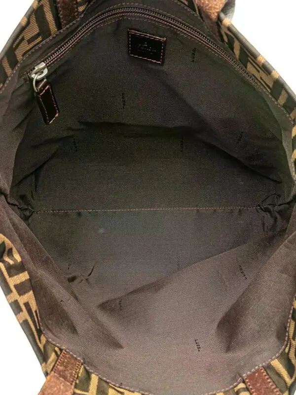 Fendi 20th Century Zucca Canvas Tote Bag