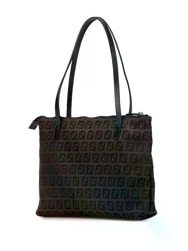 Fendi 2000-2010 Zucchino Canvas Tote Bag