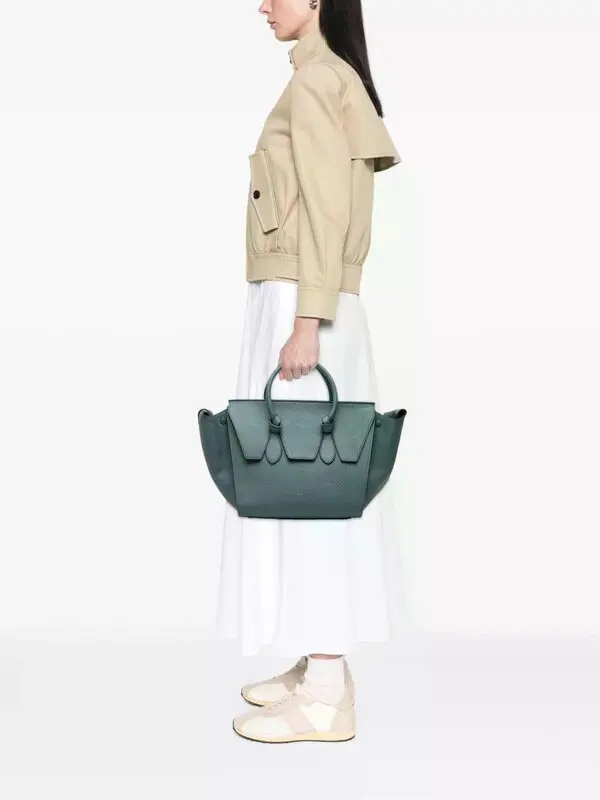 Celine 2014 Small Grained Calfskin Tie Knot Tote Bag