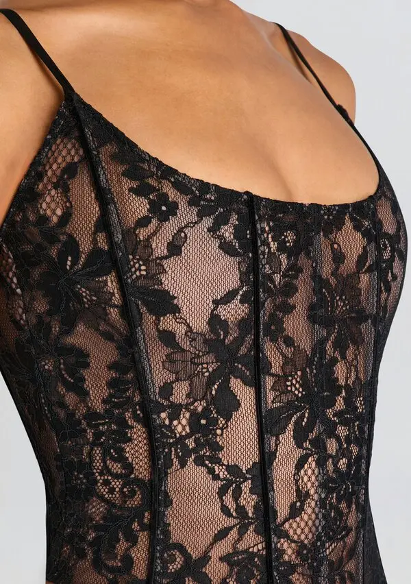 Retrofete Romi Lace Bustier