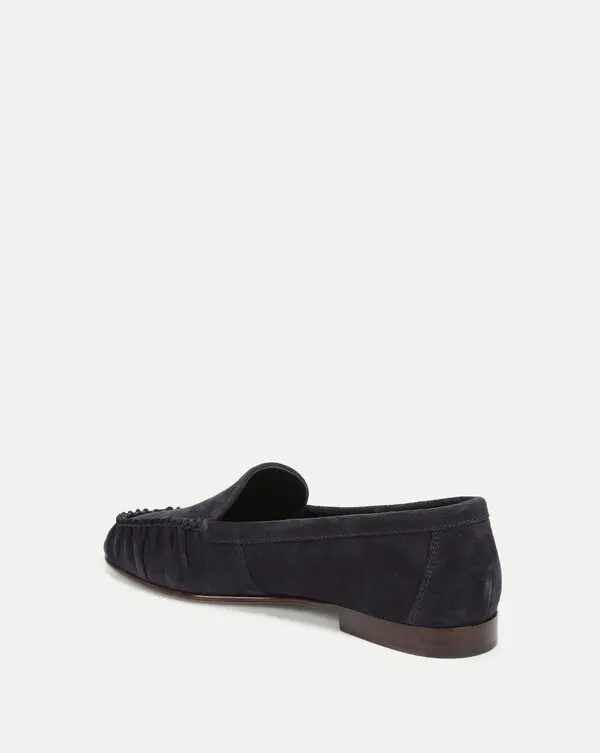 Veronica Beard Prilla Suede Loafer - Navy