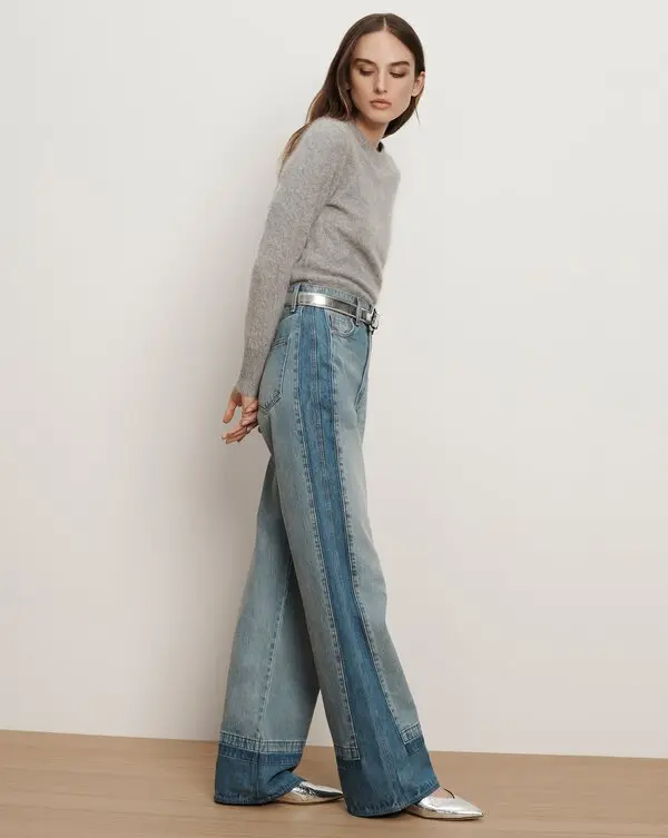 Veronica Beard Bancroft Metallic Flat