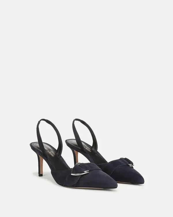 Veronica Beard Loralyn Slingback Buckle Heel
