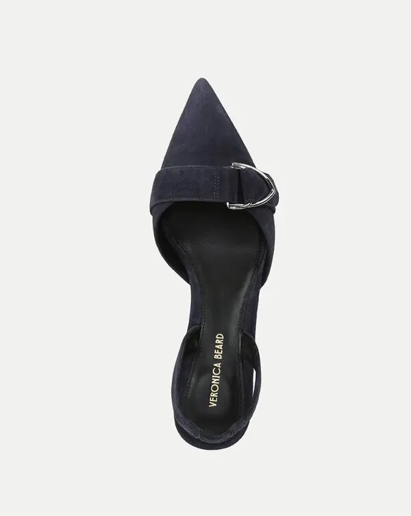 Veronica Beard Loralyn Slingback Buckle Heel