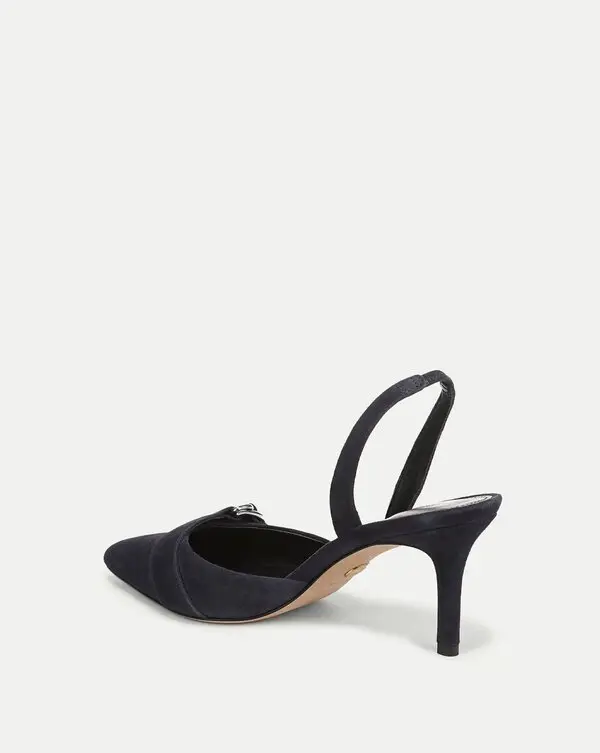 Veronica Beard Loralyn Slingback Buckle Heel