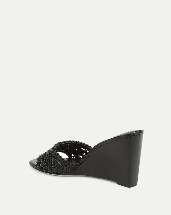 Veronica Beard Ellen Macrame Wedge Sandal