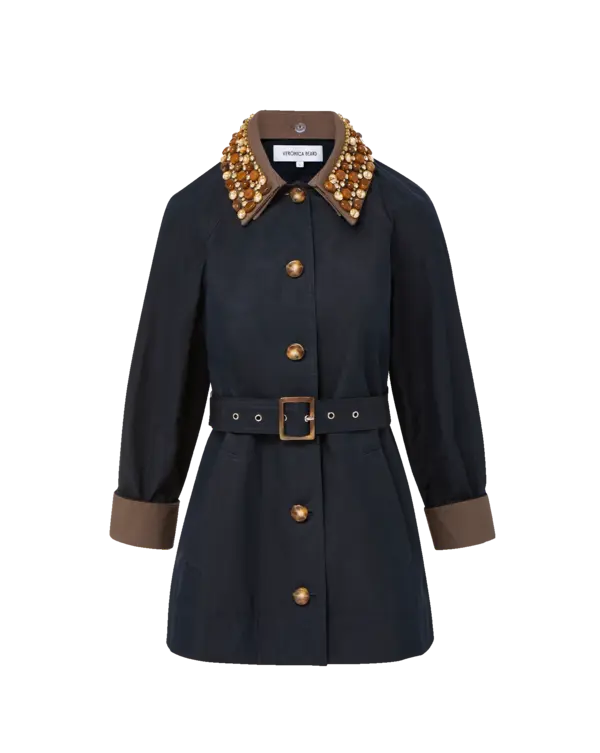 Veronica Beard Langham Belted Dickey Coat