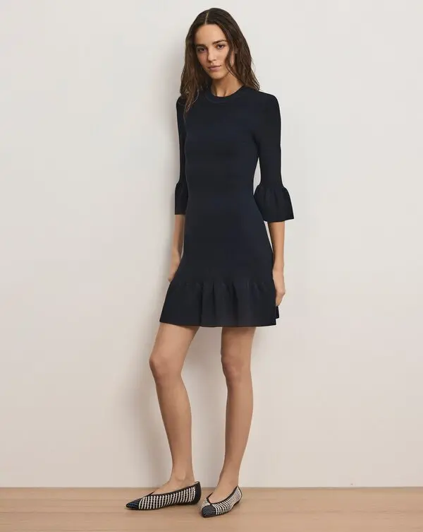 Veronica Beard Portia Knit Mini Dress