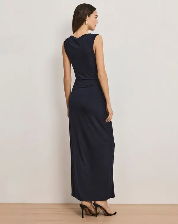 Veronica Beard Kerilyn Ruched Maxi Dress