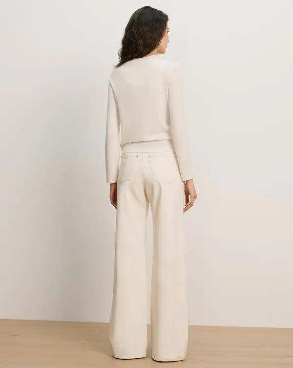 Veronica Beard Daro Embroidered Cashmere Cardigan