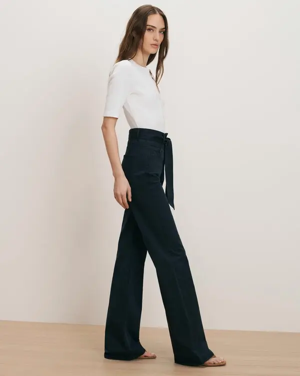 Veronica Beard Rosanna Wide-leg Pant