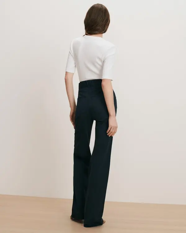 Veronica Beard Rosanna Wide-leg Pant