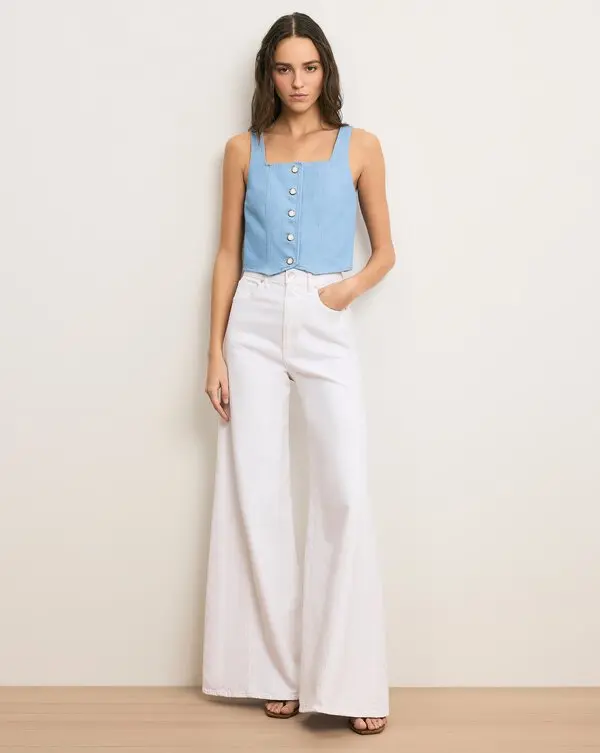 Veronica Beard Spensley Denim Vest