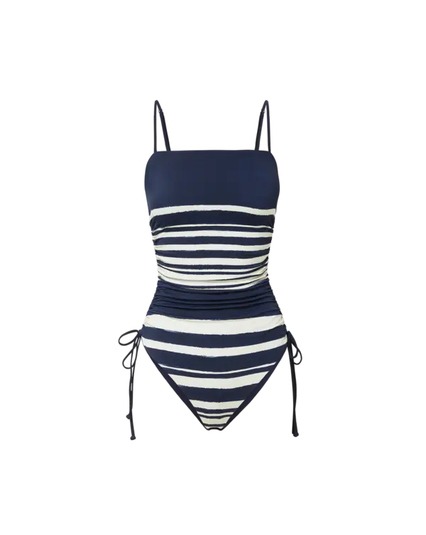 Veronica Beard Paradisa Swimsuit - Navy Multi