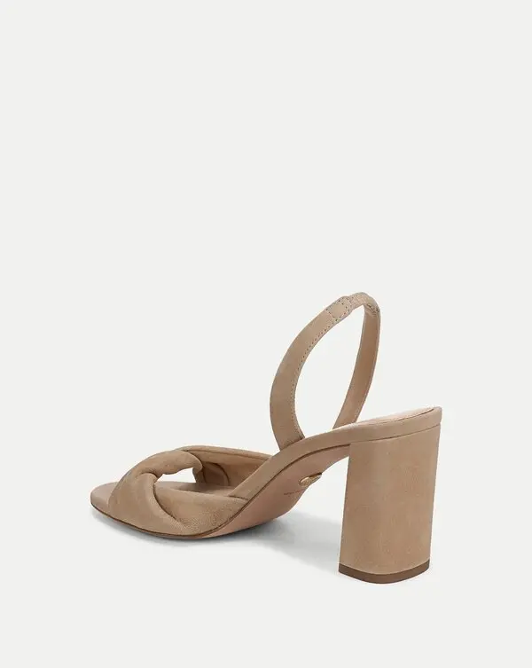 Veronica Beard Tullia Suede Slingback Al - Sand