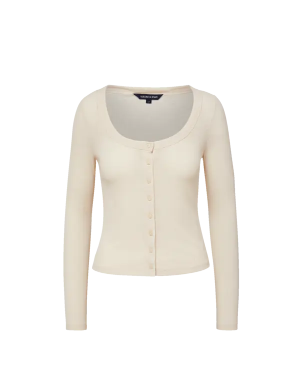 Veronica Beard Hyland Button-down T-shirt