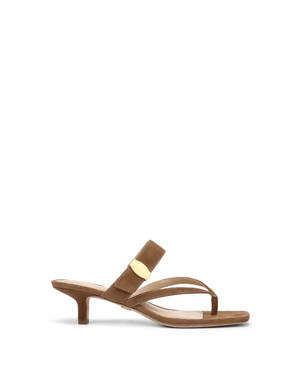 Veronica Beard Salva Dash Kitten-heel Sandal