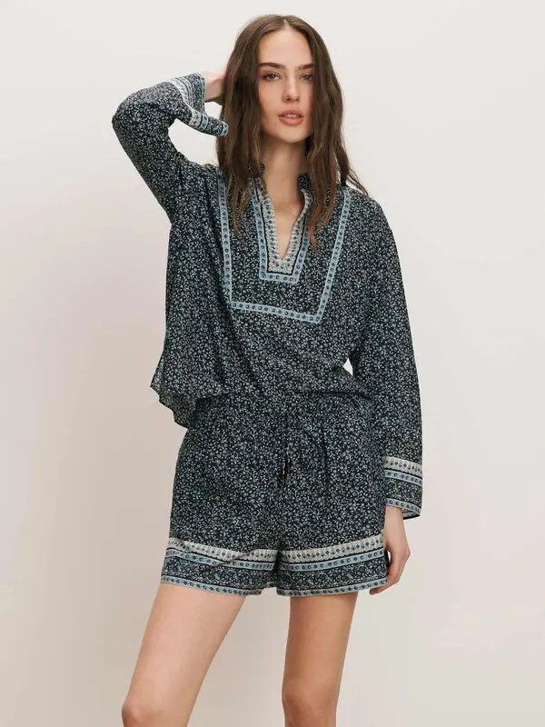 Veronica Beard Vilvaldi Floral Short