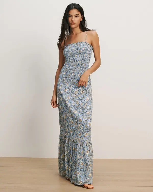 Veronica Beard Clem Floral Maxi Dress