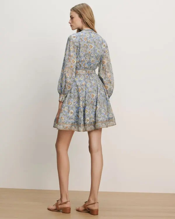 Veronica Beard Kumar Belted Mini Dress