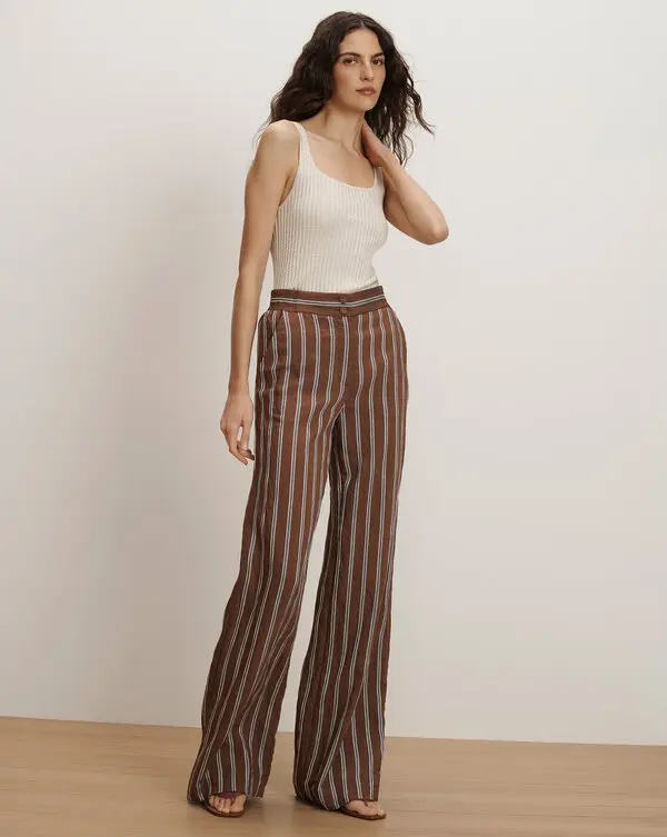 Veronica Beard Carraway Wide-leg Pant