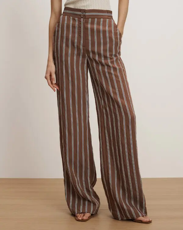 Veronica Beard Carraway Wide-leg Pant