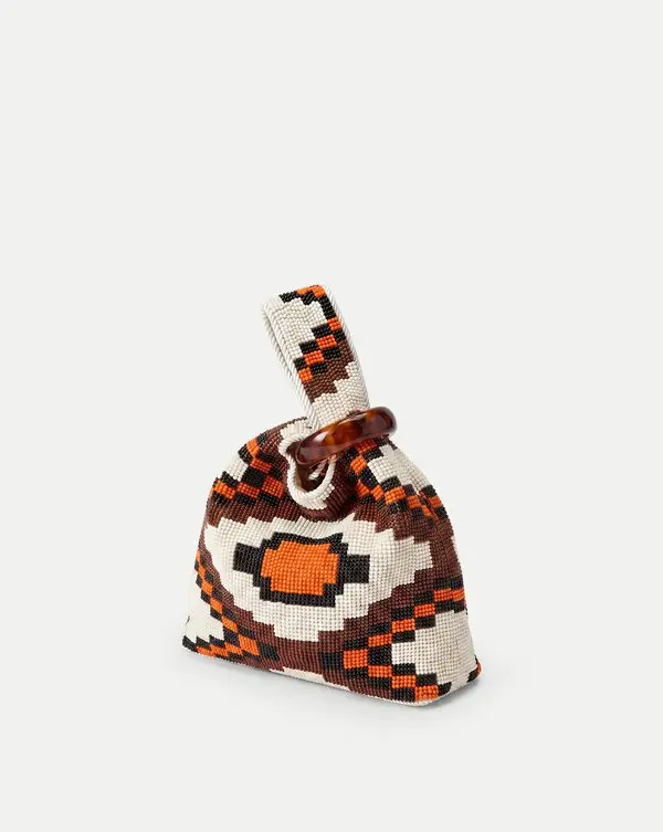 Veronica Beard Beaded Swing Clutch