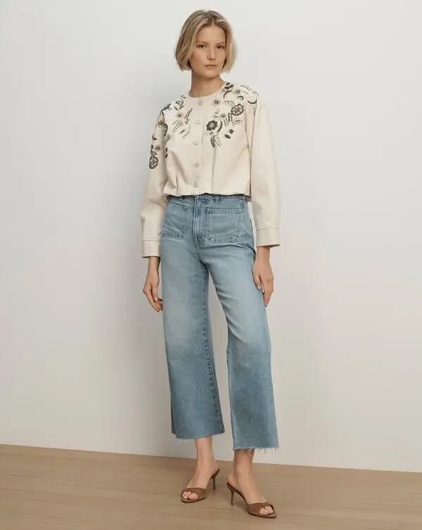 Veronica Beard Emeren Embroidered Jacket