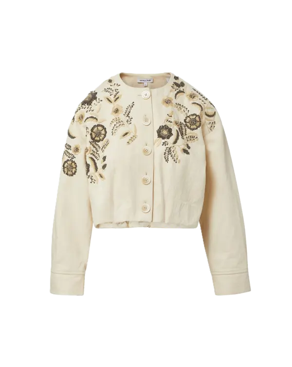 Veronica Beard Emeren Embroidered Jacket