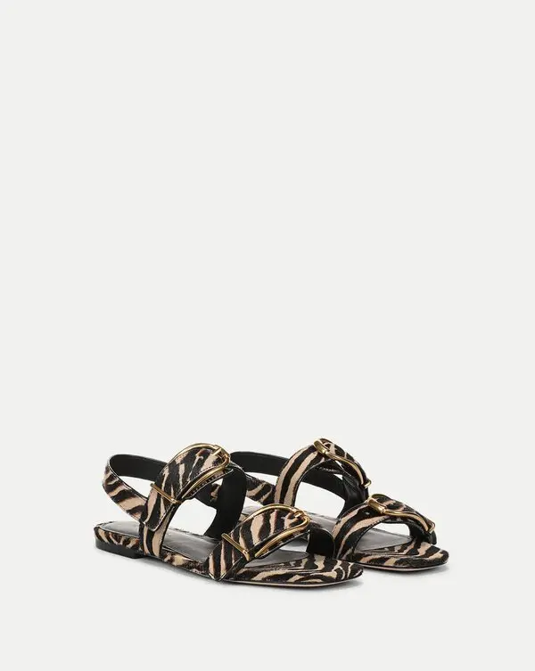 Veronica Beard Maglio Calf Hair Sandal