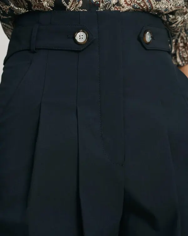 Veronica Beard Allman Wide-leg Pant