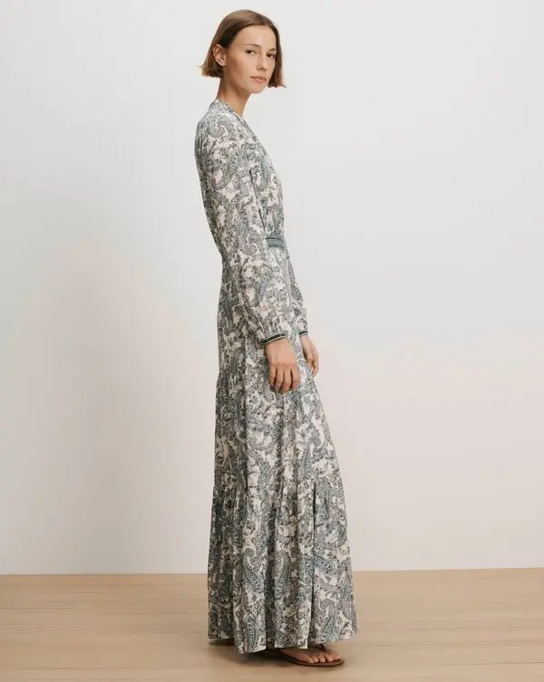 Veronica Beard Sama Paisley Maxi Dress