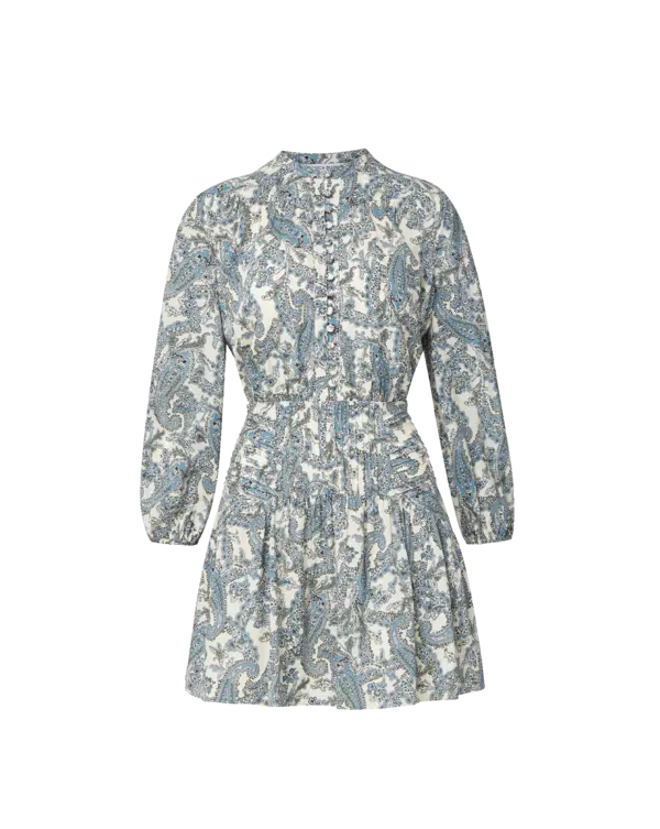 Veronica Beard Rivendell Silk-blend Mini Dress