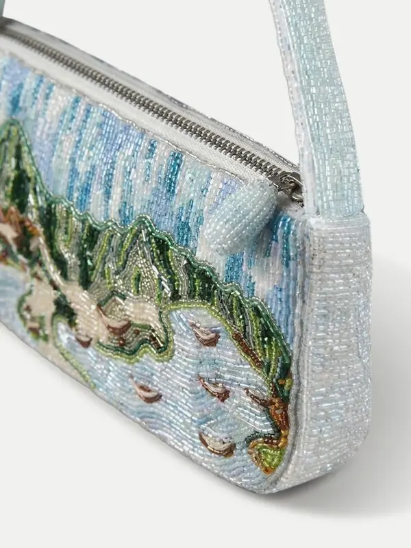 Veronica Beard Pauline Beaded Shoulder Bag