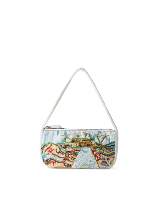 Veronica Beard Pauline Beaded Shoulder Bag