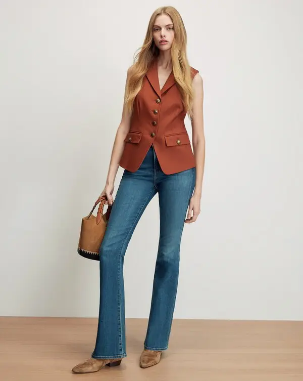 Veronica Beard Benny Tailored Vest