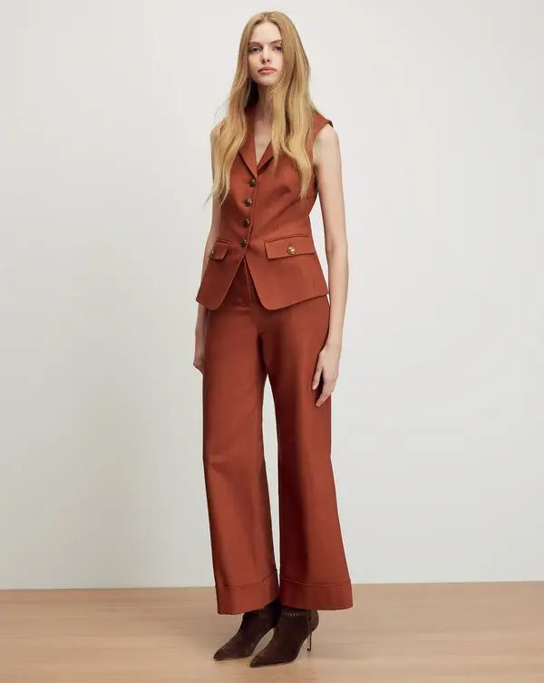 Veronica Beard Benny Tailored Vest