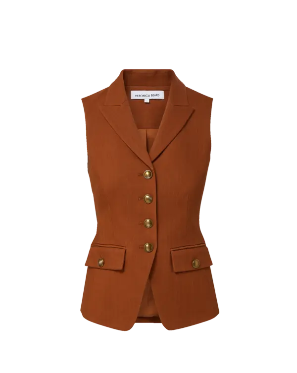 Veronica Beard Benny Tailored Vest
