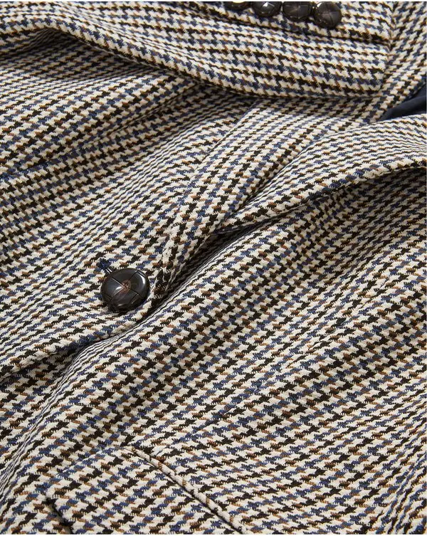 Veronica Beard Healy Houndstooth Dickey Jacket