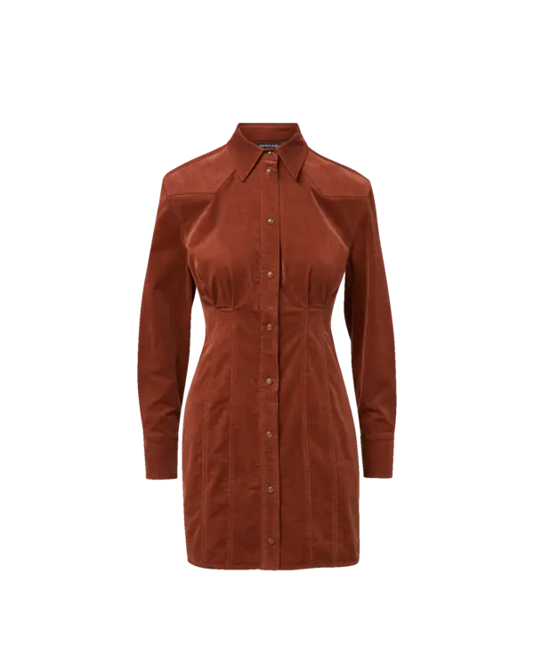 Veronica Beard Evren Corduroy Mini Dress