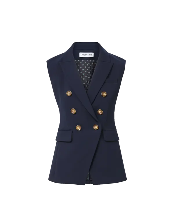 Veronica Beard Miller Tailored Vest
