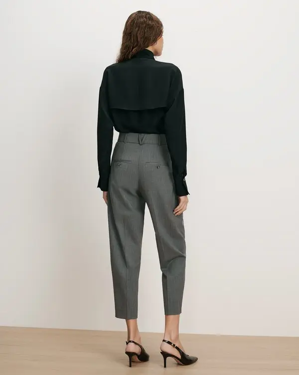 Veronica Beard Caven Slim Cropped Pant