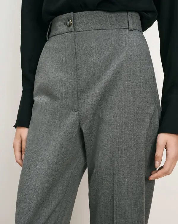 Veronica Beard Caven Slim Cropped Pant