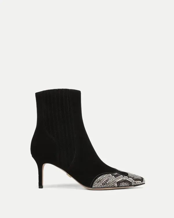 Veronica Beard Lisa Western Mid-heel Ankle-boot