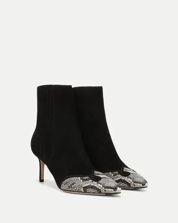 Veronica Beard Lisa Western Mid-heel Ankle-boot