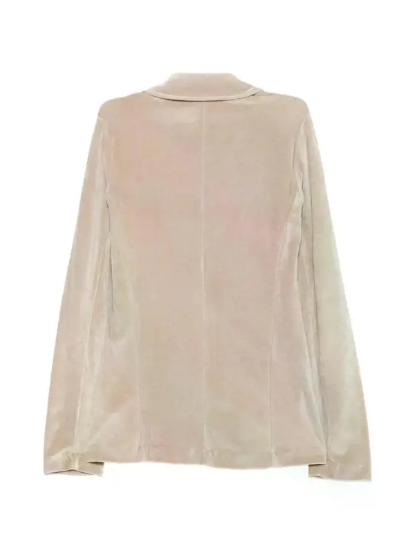 Majestic Filatures Velvet Single-breasted Blazer