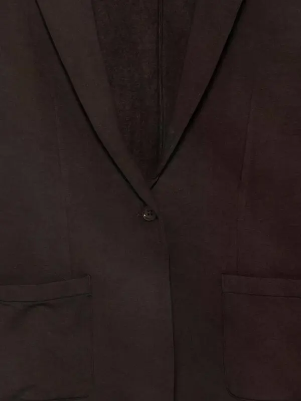 Majestic Filatures Single-breasted Patch-pocket Blazer
