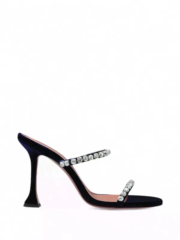 Amina Muaddi Gigi Crystal-embellished Sandals